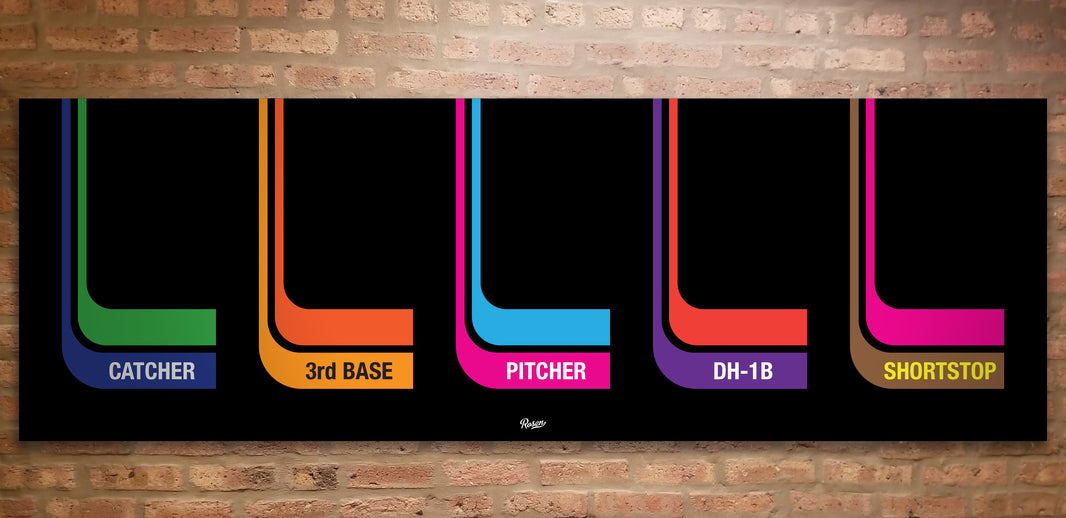 Wall Art - Baseball Card Art