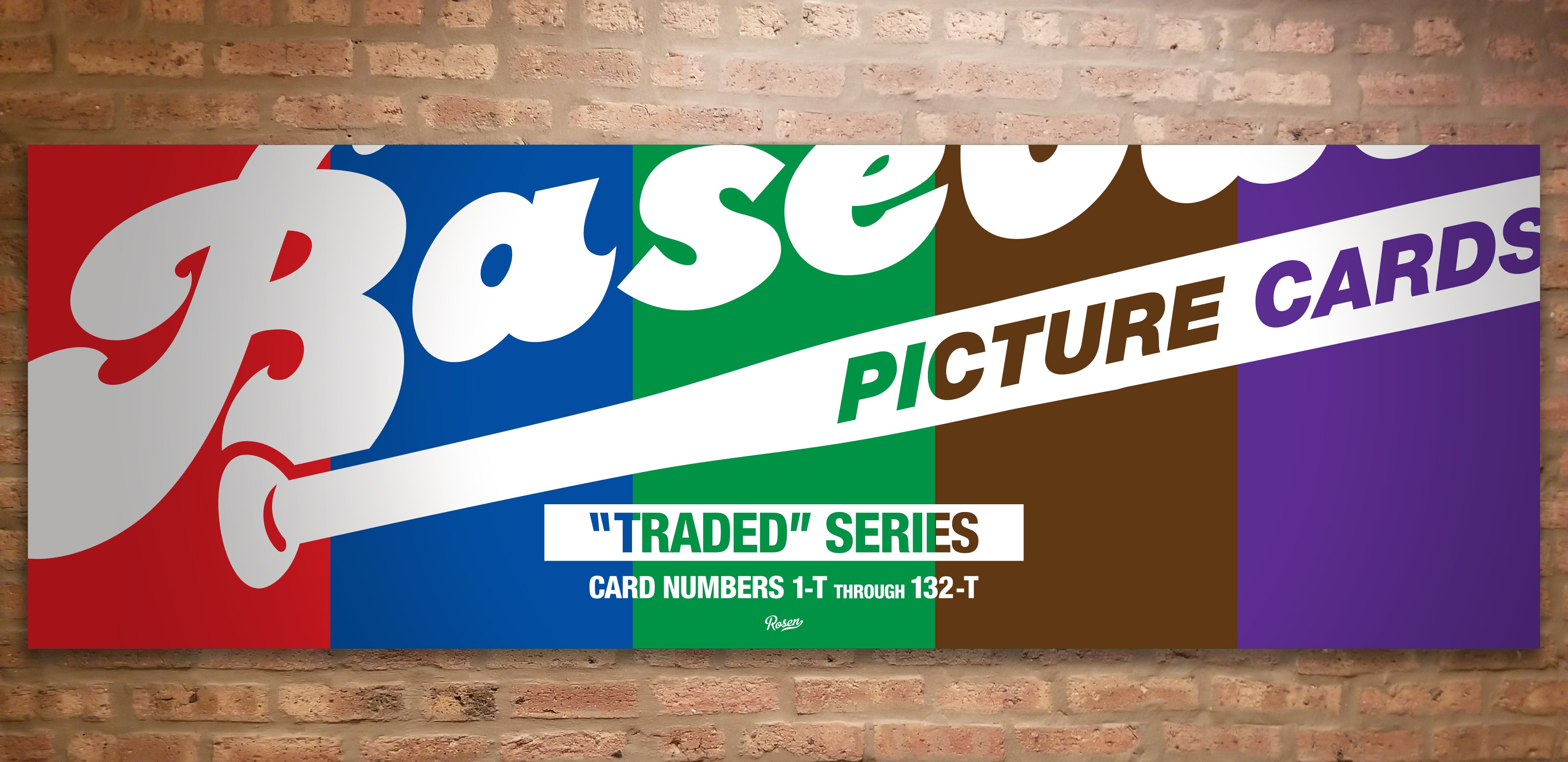 Wall Art - Baseball Card Art